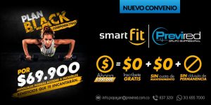 Convenio Smart Fit - Previred Colombia